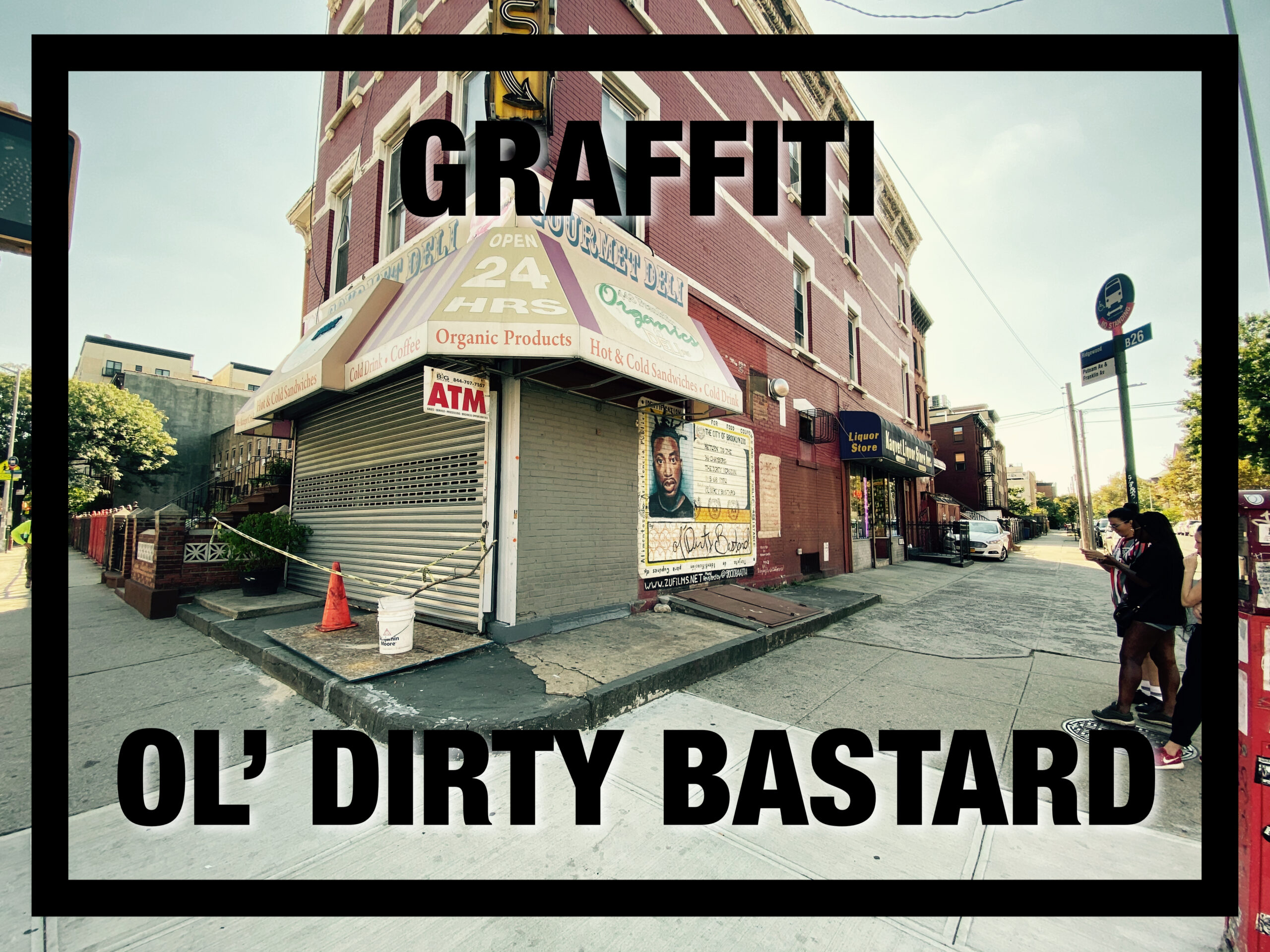 [NYヒップホップ観光]Wu-Tang Clanきっての個性派ラッパー「オール・ダーティ・バスタード」を追悼して描かれたグラフィティ - HEY!!!