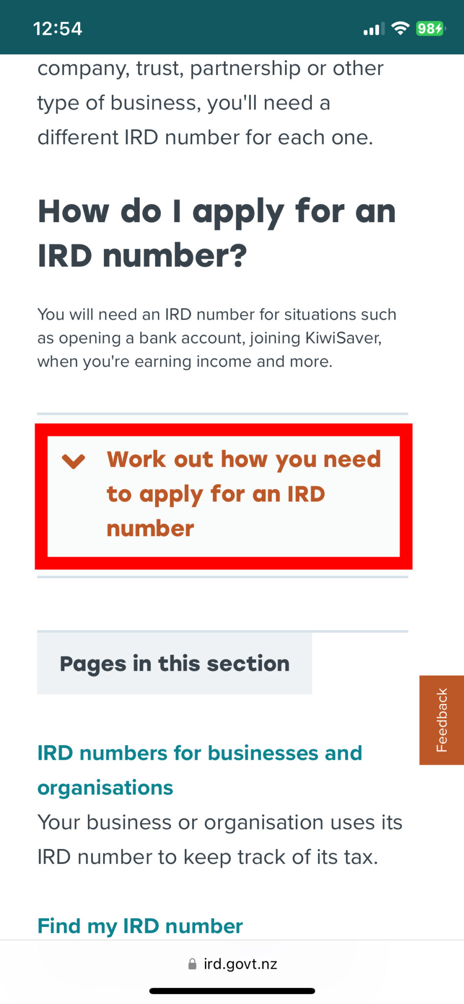 【NZワーホリ】ニュージーランドの『IRDナンバー』オンライン申請方法 – HEY!!!
