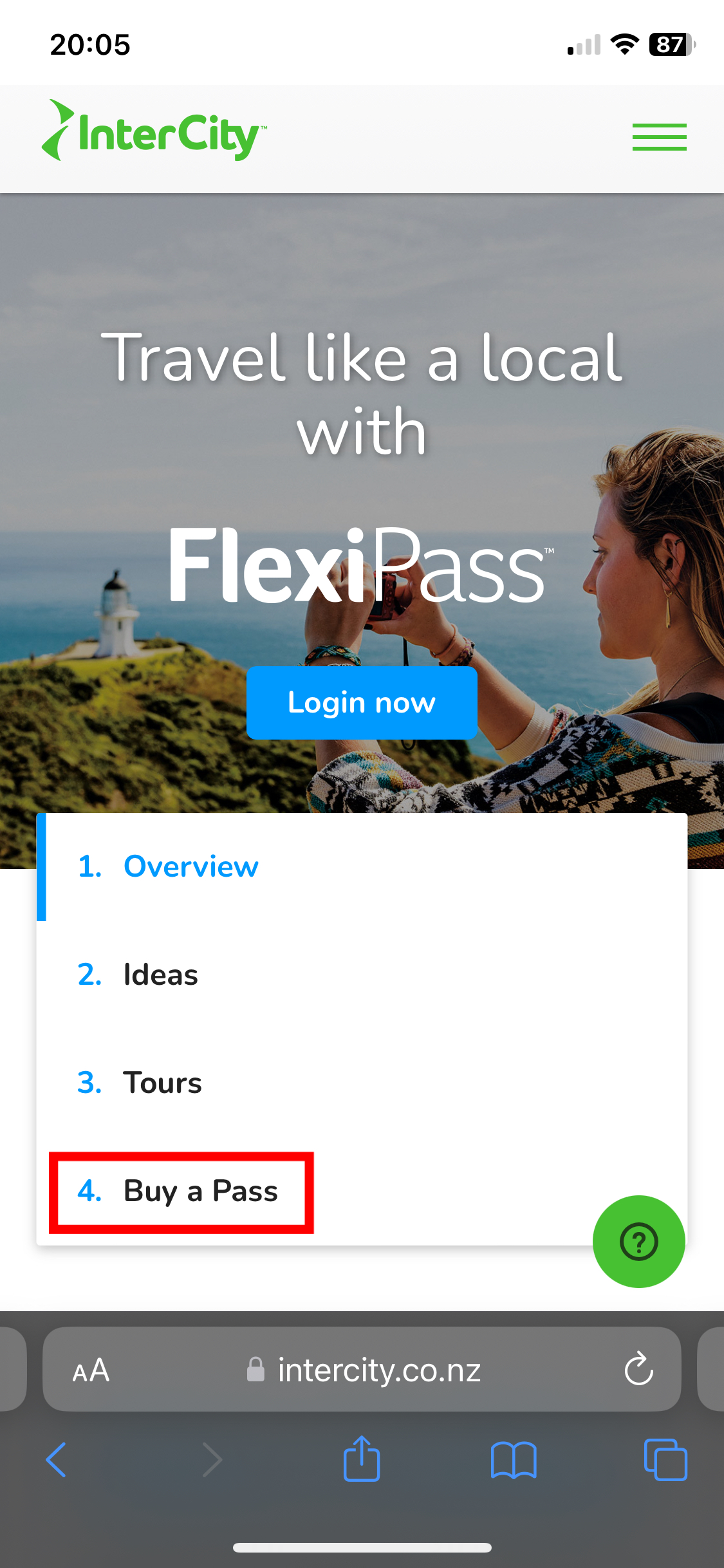 【NZ交通】ニュージーランドのお得で自由なバスの旅、「InterCity」バスの『FlexiPass』 – HEY!!!