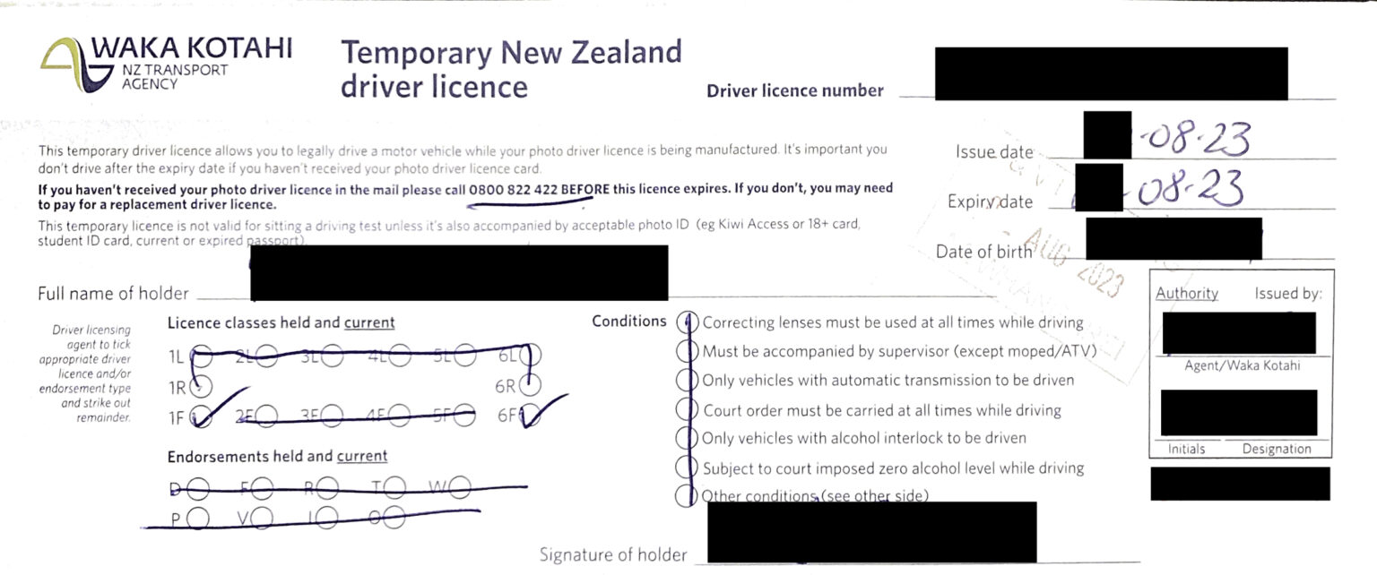 【NZ運転免許】日本の運転免許証をニュージーランドの運転免許証へ書き換える方法 – HEY!!!