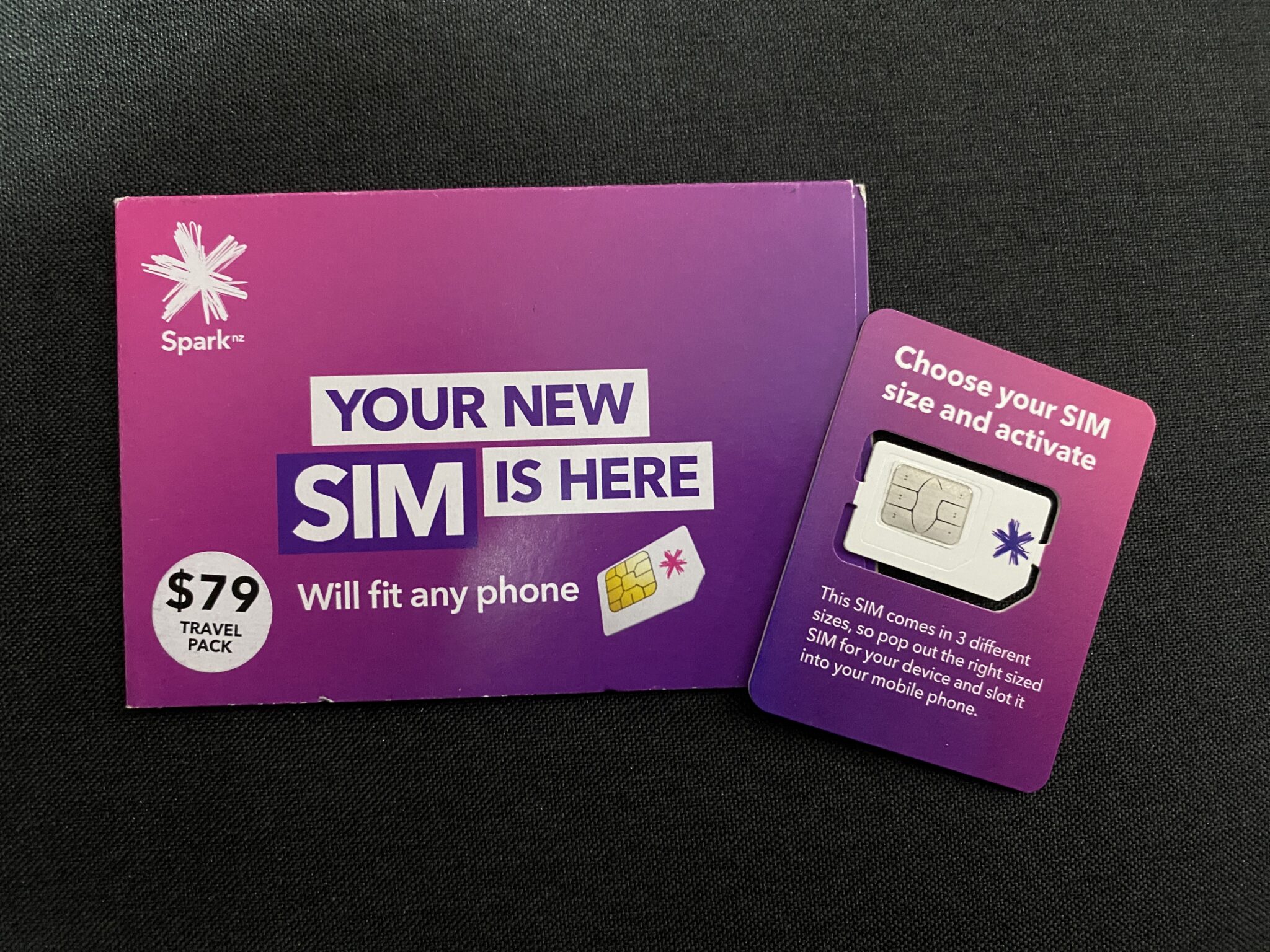 【ニュージーランドSIM】オークランド空港で購入した「Spark」のSIMカード – HEY!!!