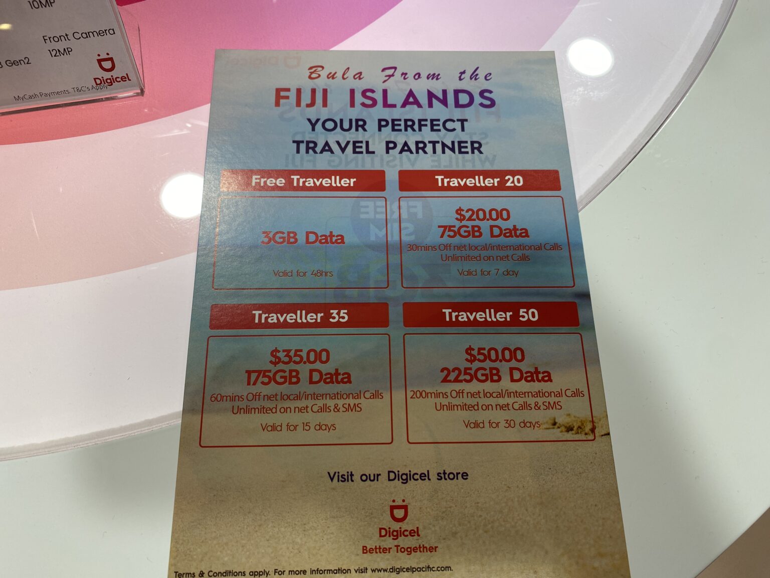 【フィジーSIM】ナンディ空港で購入した「Digicel」のSIMカード – HEY!!!